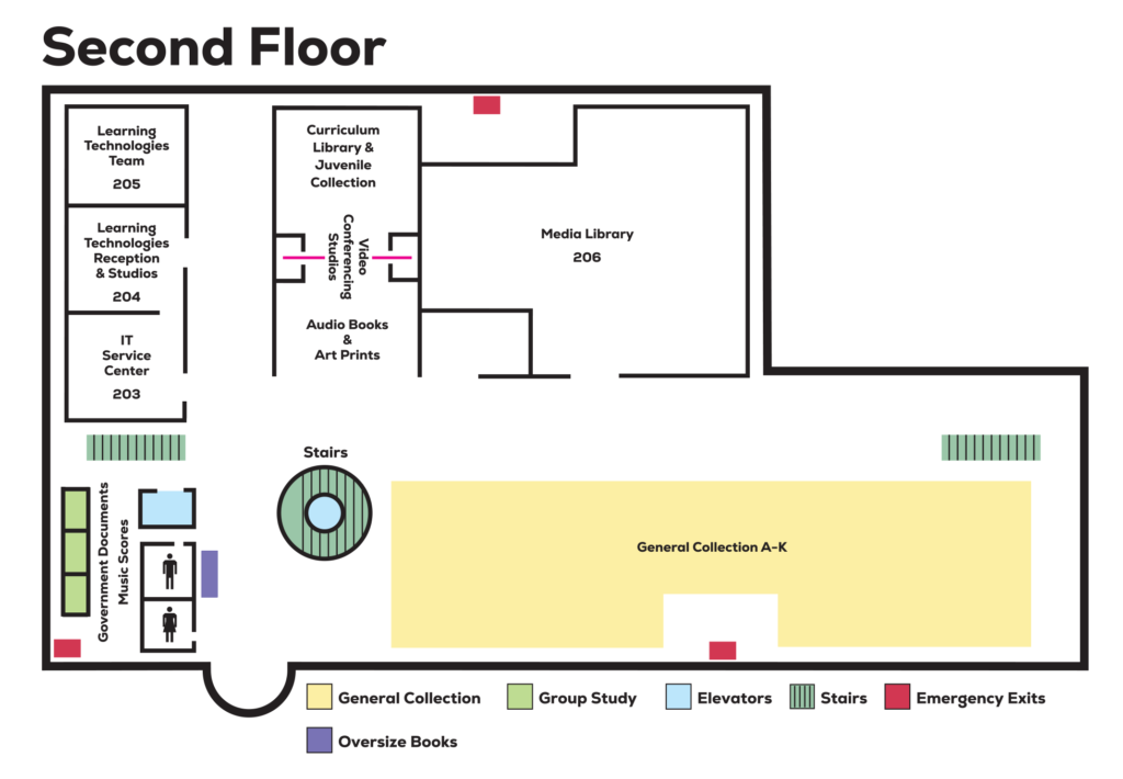 Maps & Directions – Pickler Memorial Library