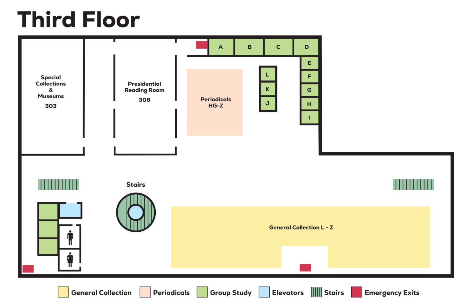 Maps & Directions – Pickler Memorial Library